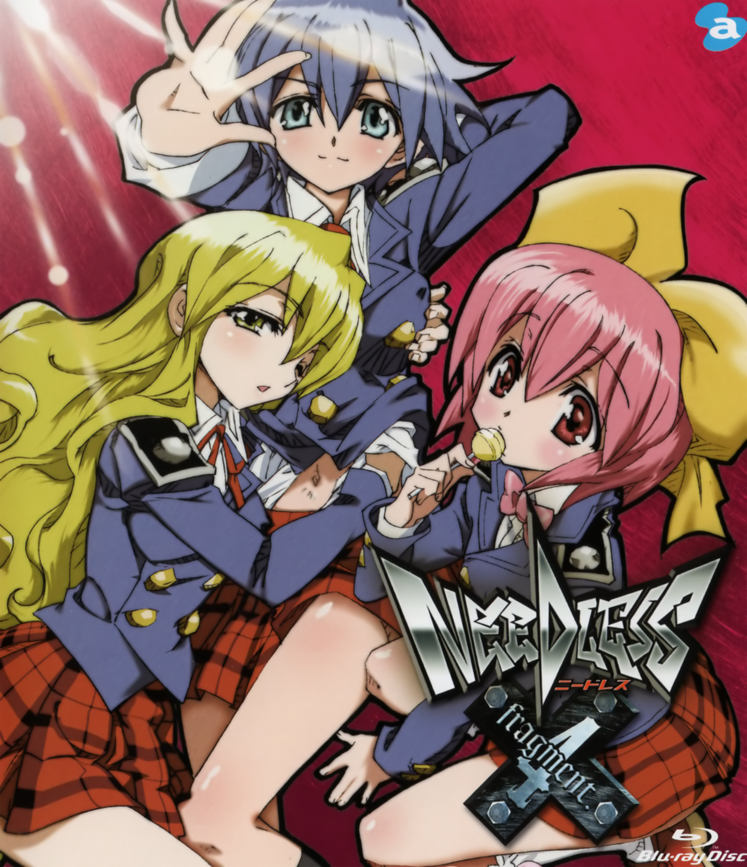 needless kuchinashi mio setsuna (needless) disc cover seifuku | #147370 | yande.re